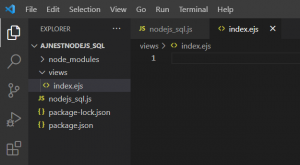 Back-End NodeJS Express & MySQL Part 3 + Front-End EJS - GlurGeek.Com