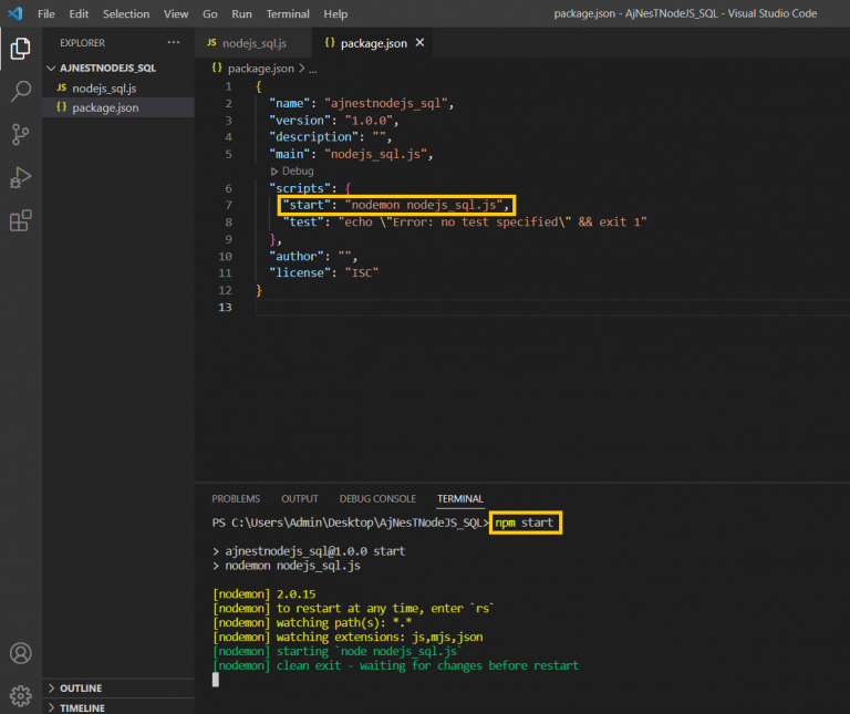 Back End Nodejs Express And Mysql Part 2 Glurgeekcom 1570