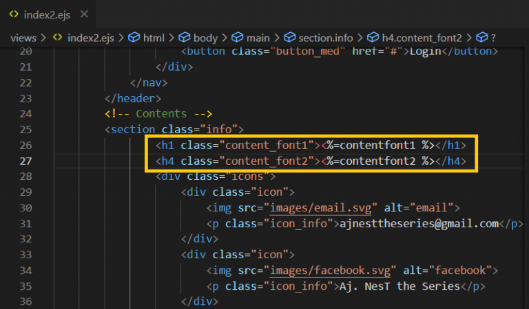 เรียน NodeJS Back-End เชื่อมต่อ EJS HTML CSS Front-End Developments - GlurGeek.Com